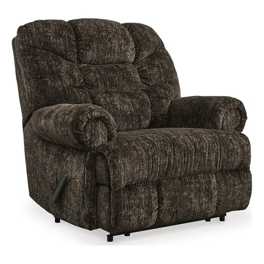 Signature Design by Ashley Movie Man Chocolate Recliner - Walmart.com