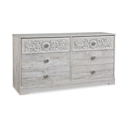 Signature Design by Ashley Socalle 5 Drawer Dresser, Tan - Walmart.com