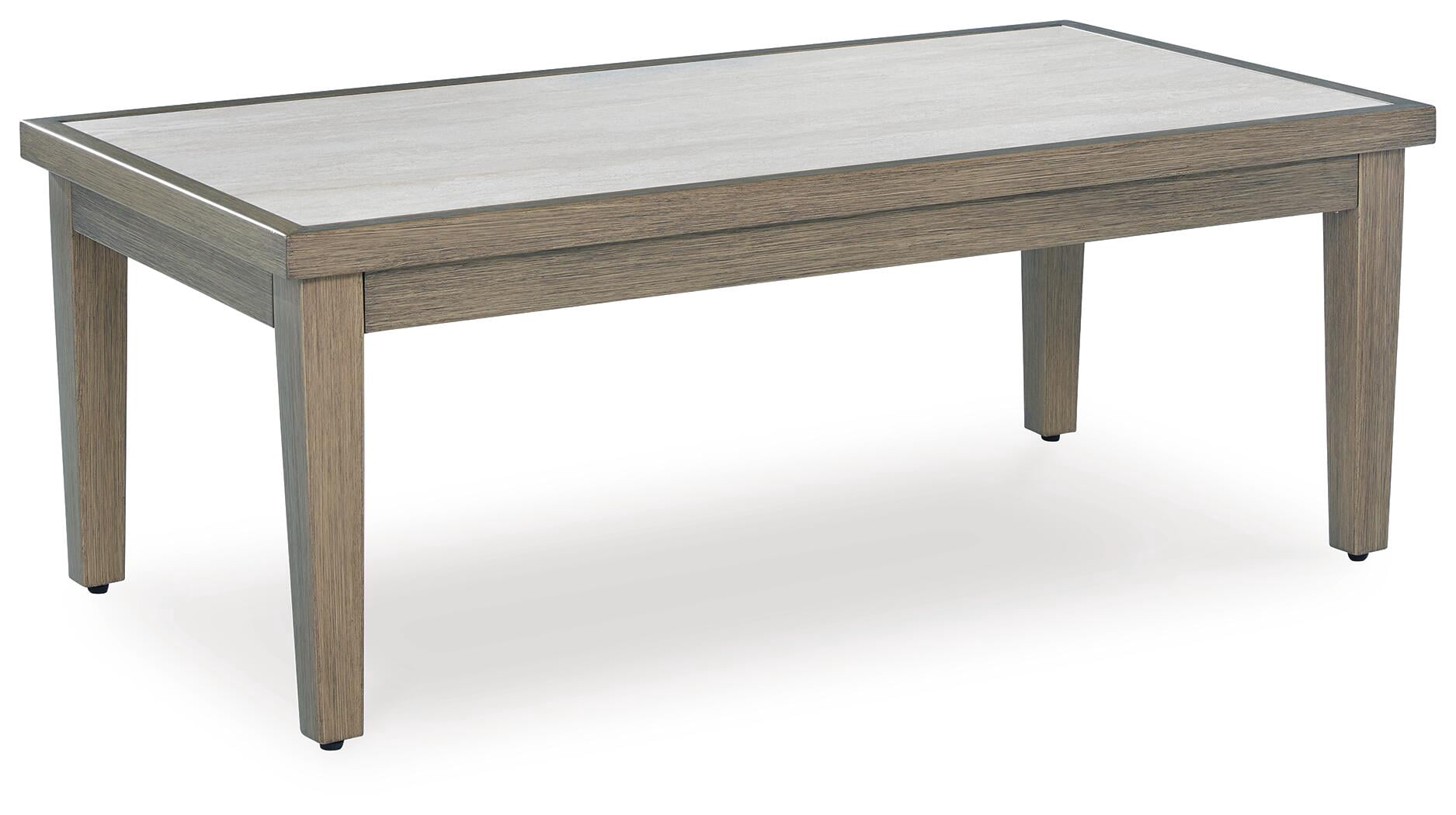 Signature Design by Ashley Rainier Ranch Outdoor Coffee Table - Weather ...
