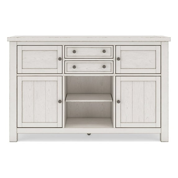 Signature Design by Ashley Robbinsdale Antique White Dining Server ...