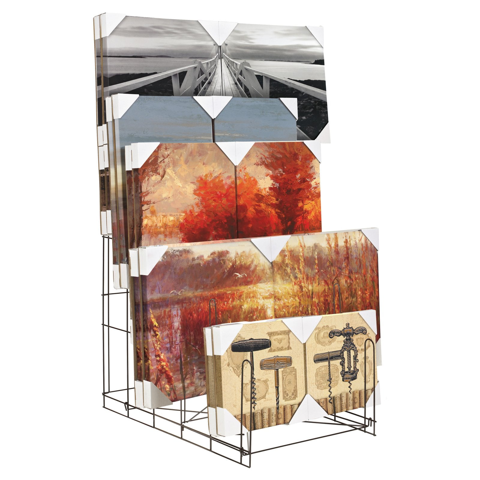 Wall Art Display Espresso Wall Art Display Unit A8000000 Wall Art ...