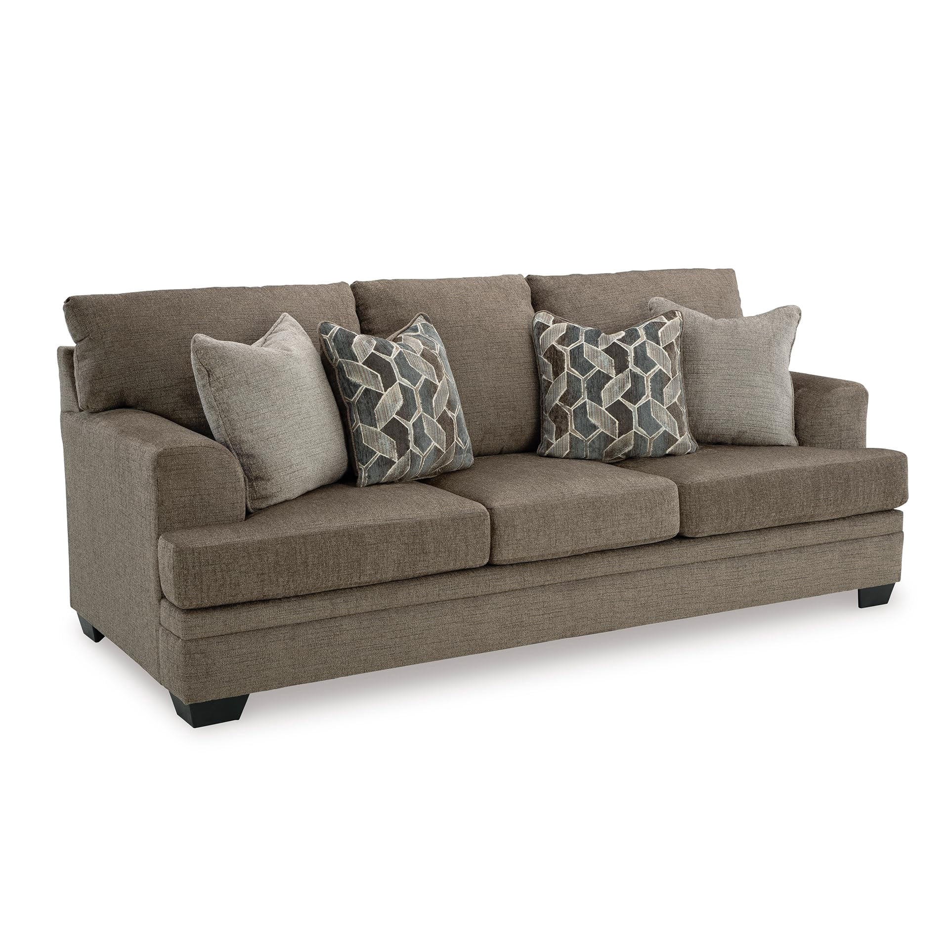 Ashley Furniture, Sofa, Stonemeade Nutmeg, Reversible Cushions ...