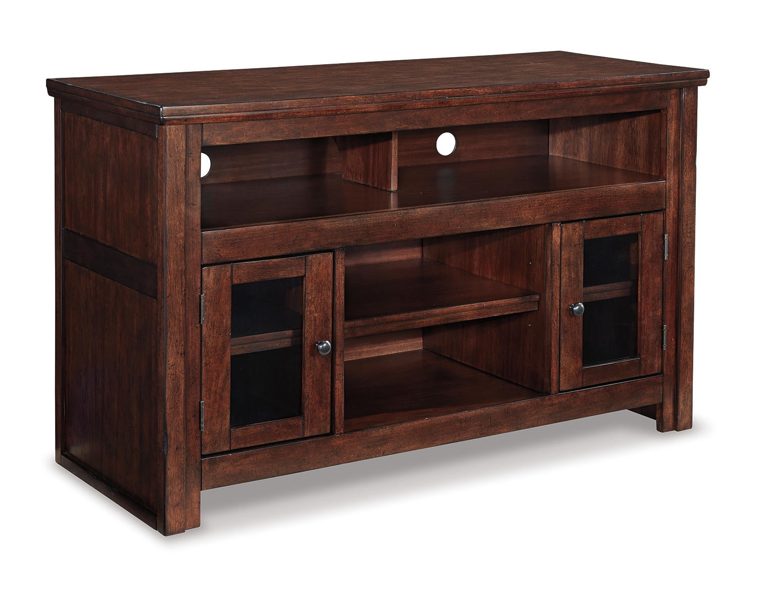 Signature Design by Ashley Traditional Harpan 50" TV Stand Reddish ...
