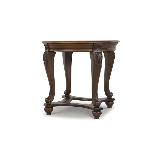 Ashley Furniture Signature Design - Norcastle Traditional End Table ...