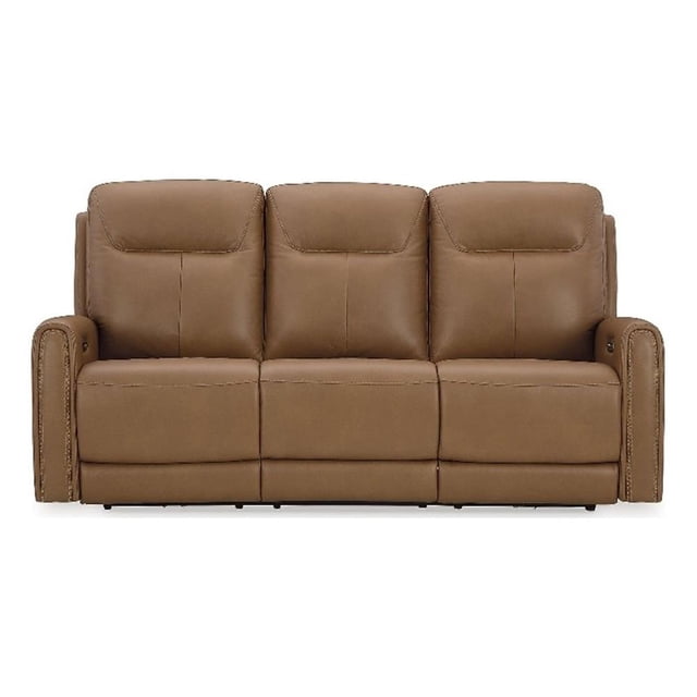 Signature Design by Ashley Tryanny Brown Power Reclining Sofa - Walmart.com