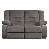 Signature Design by Ashley Contemporary Absalom Pouf Denim - Walmart.com