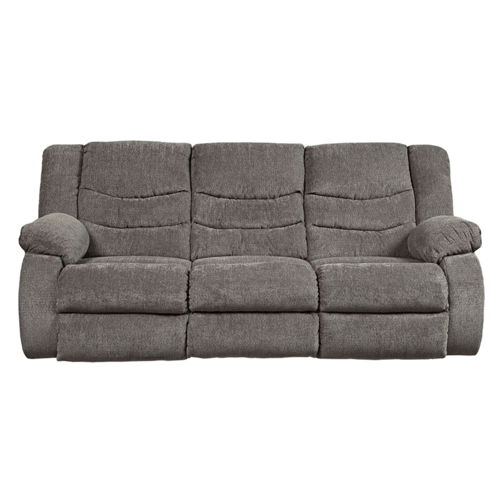 Signature Design by Ashley Tulen Reclining Sofa in Gray - Walmart.com