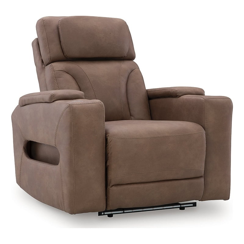 Signature Design by Ashley Wonder Waves Brown Power Recliner - Walmart.com