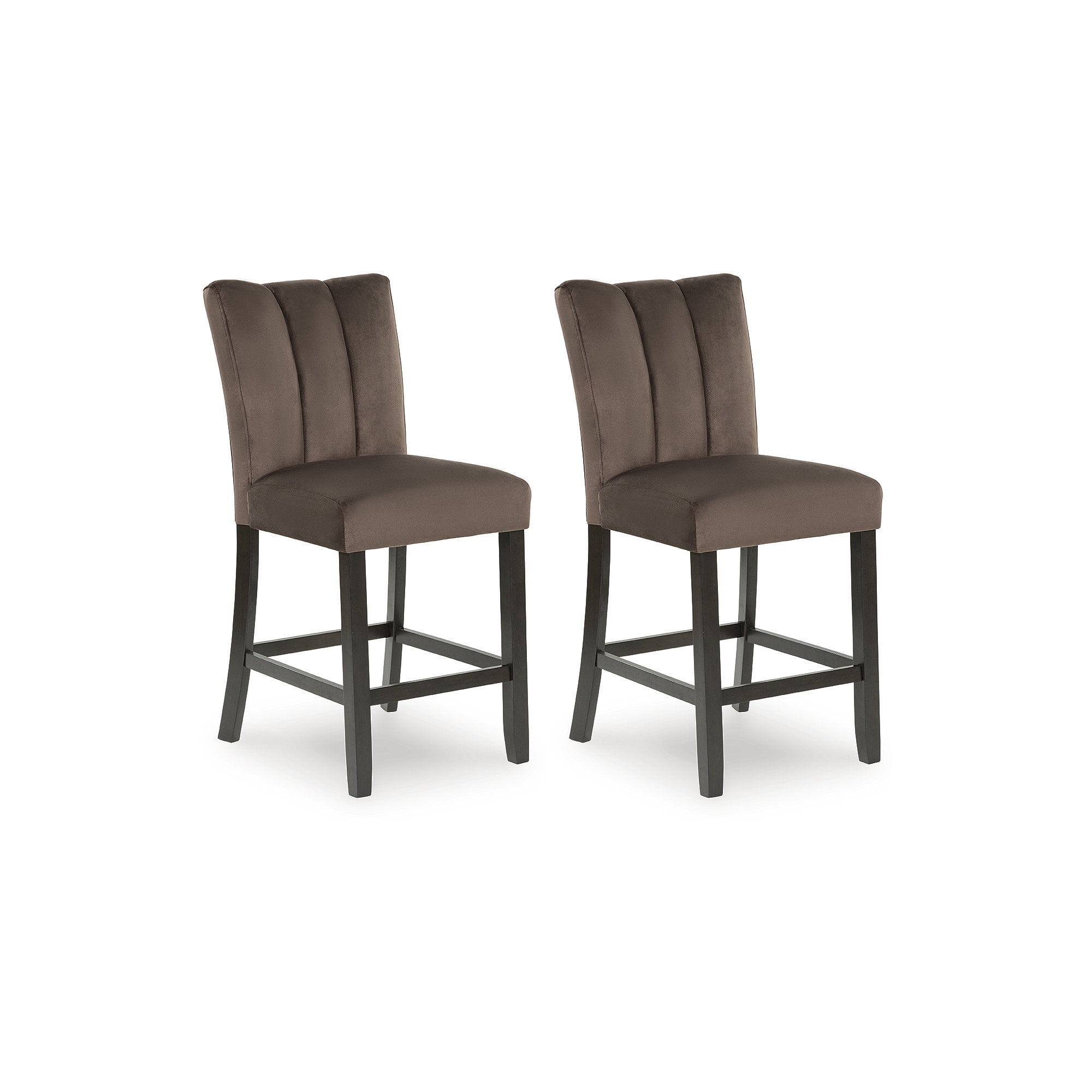 Signature Design by Ashley Zendalia Upholstered Counter Height Bar ...