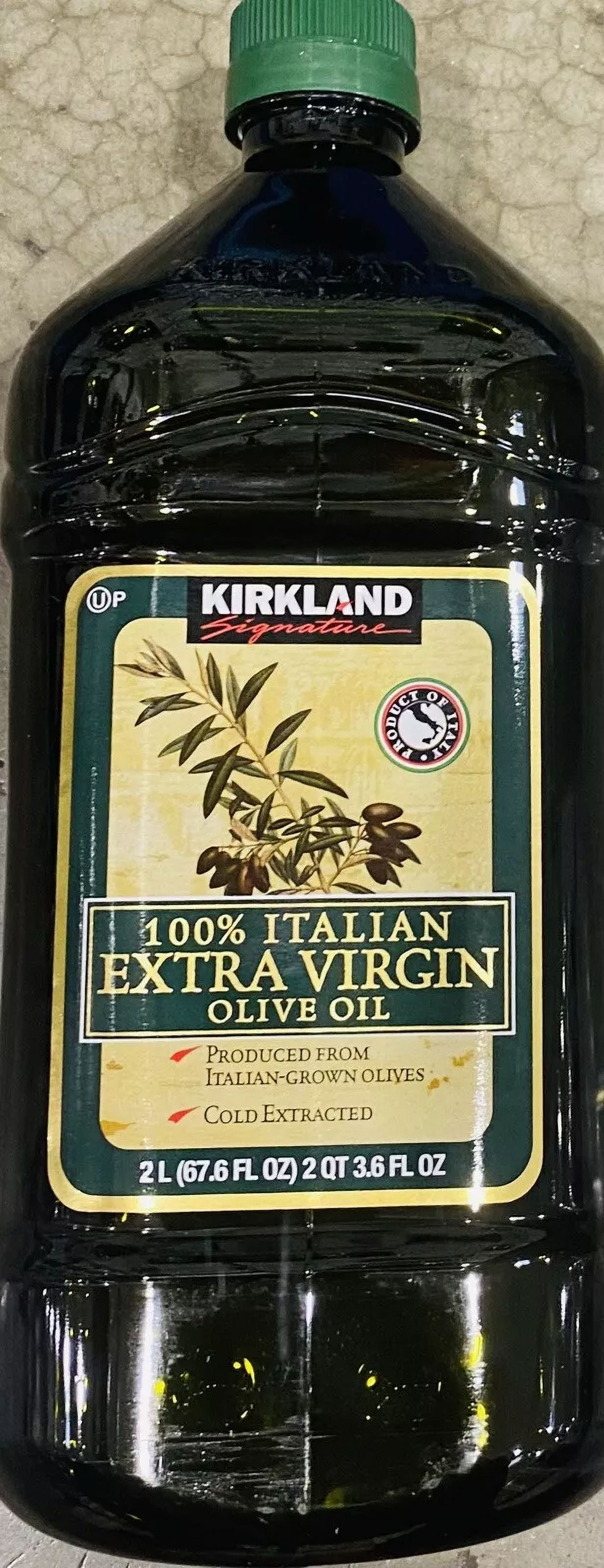Signature EVOO ITALIAN Extra Virgin Olive Oil 67.63 oz Bottle 2 Liters ...