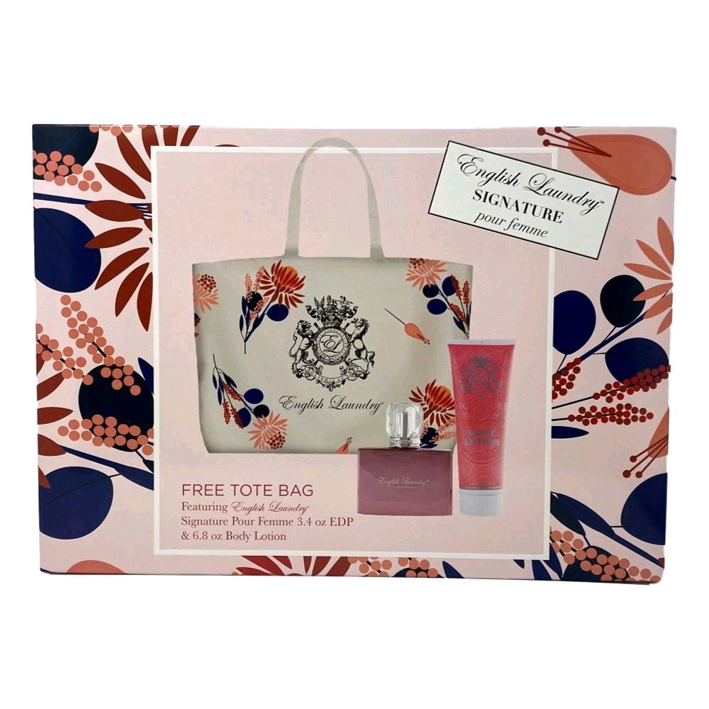 English Laundry Signature Femme Gift Set for Women, Perfume 3.4 oz ...