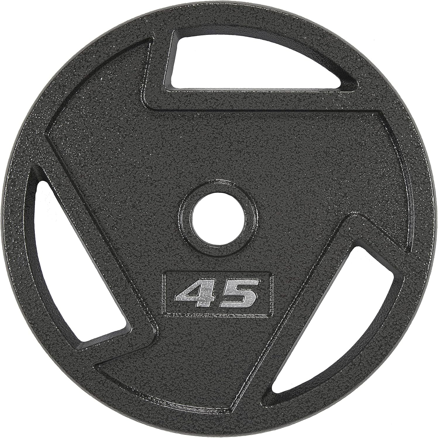Signature Fitness Cast Iron Plate Weight Plate for Strength Training ...