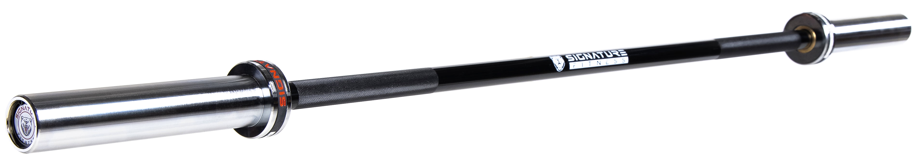 Signature Fitness Olympic Competition Barbells in Cerakote and Black ...