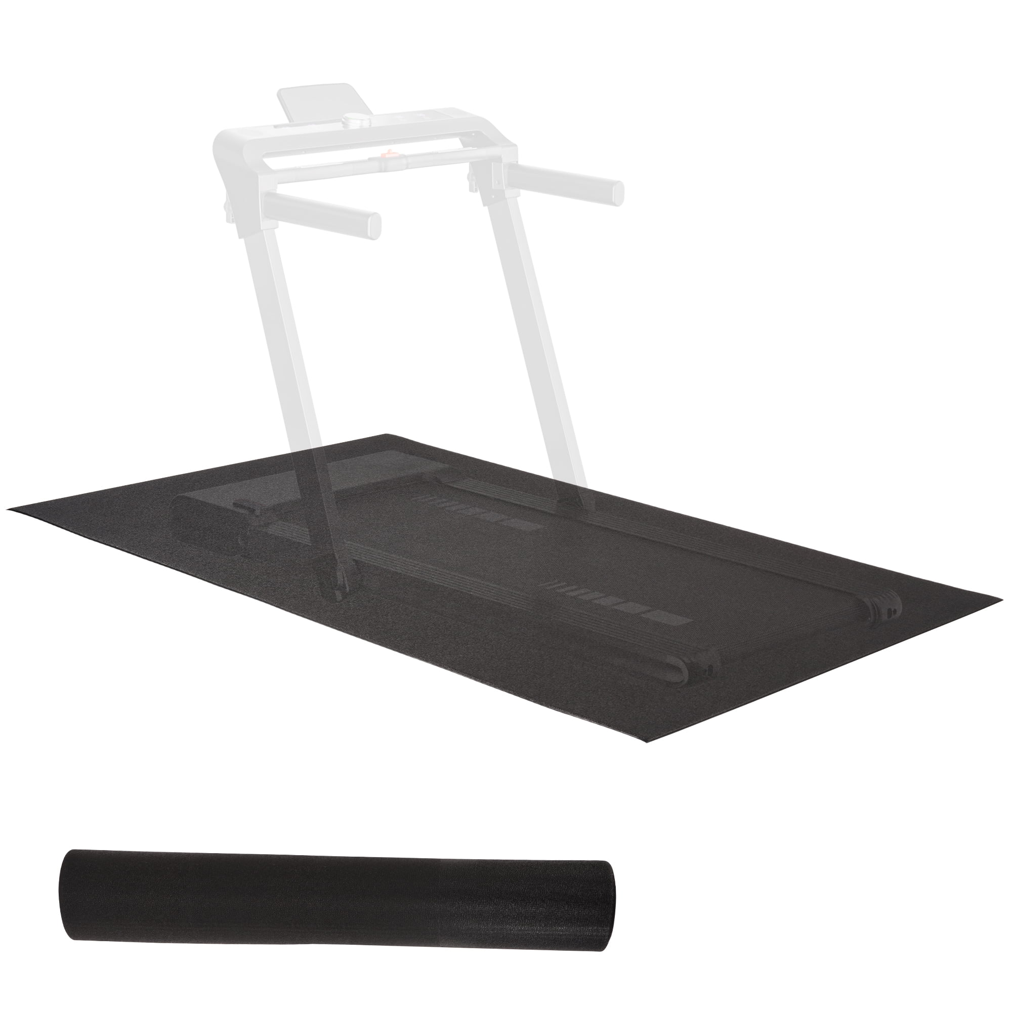 Signature Fitness PVC Equipment Mat, Black, Available in 4 Sizes ...