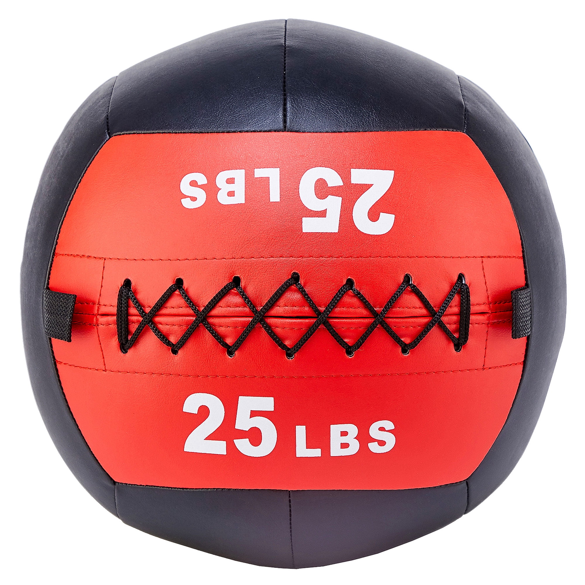 Signature Fitness Weighted Medicine Wall Ball Workout Equipment, 25 lb ...