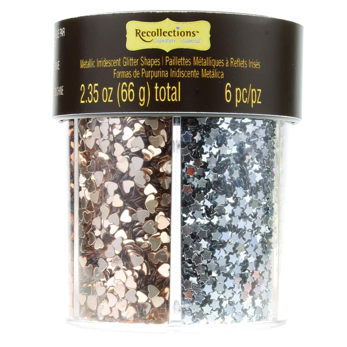 Signature Glitter Caddy, Metallic Shapes By Recollections™ - Walmart.com