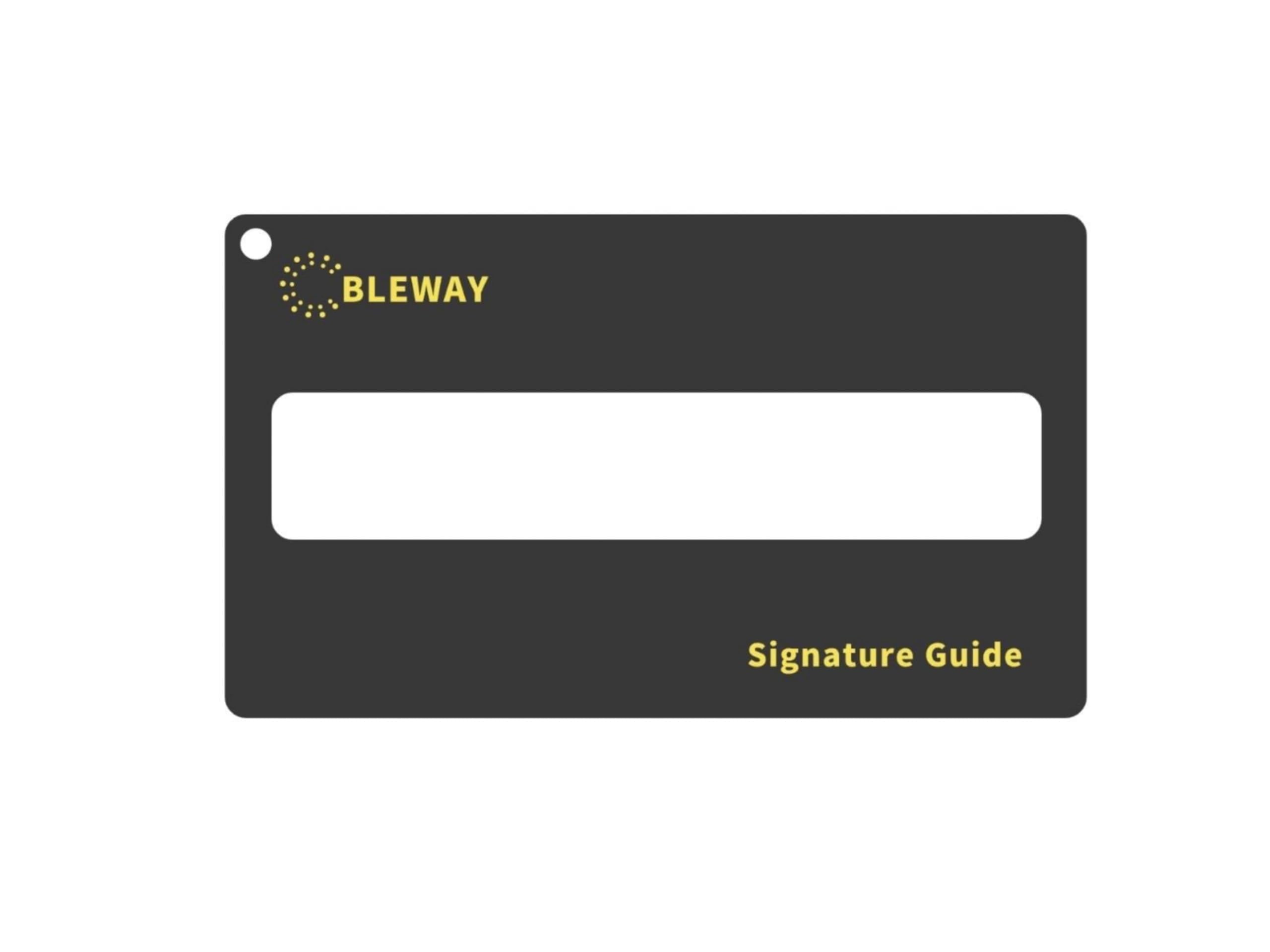 Signature Guide Card for Visually Impaired - Walmart.com