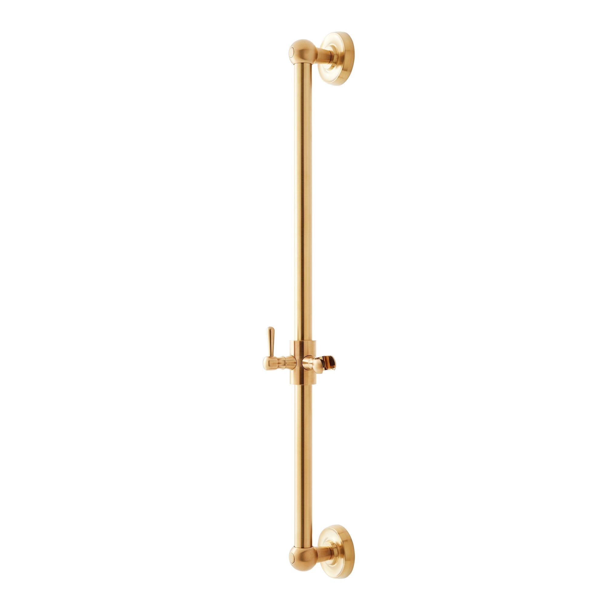 Signature Hardware 948916 30" Traditional Hand Shower Slide Bar - Gold ...