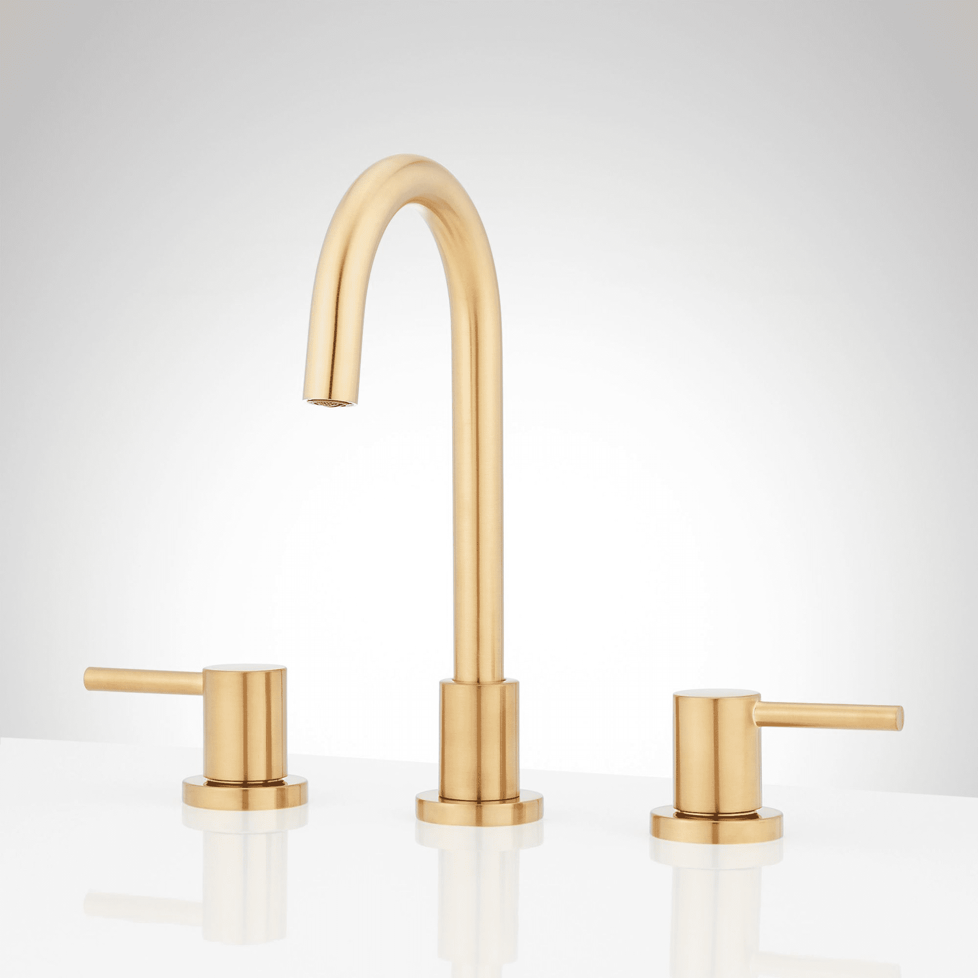 Signature Hardware SHWSCLE807BG Lexia 1.2 GPM Widespread Gooseneck ...
