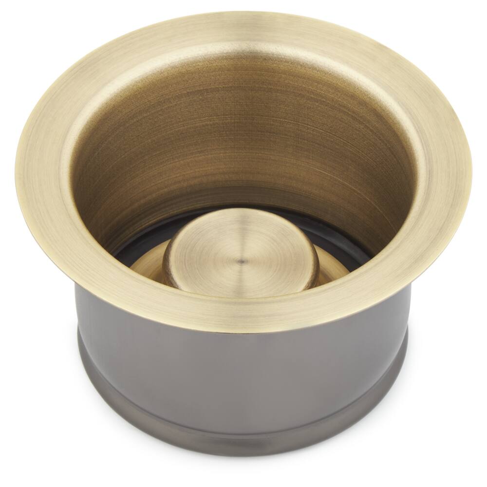 Open Box Signature Hardware Deep Garbage Disposer Flange & Stopper ...