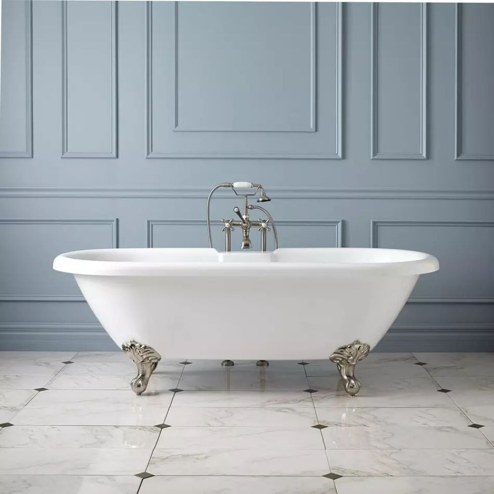 Signature Hardware FF-C FF Imperial Feet for Clawfoot Tub Set of 4 - Chrome - Walmart.com