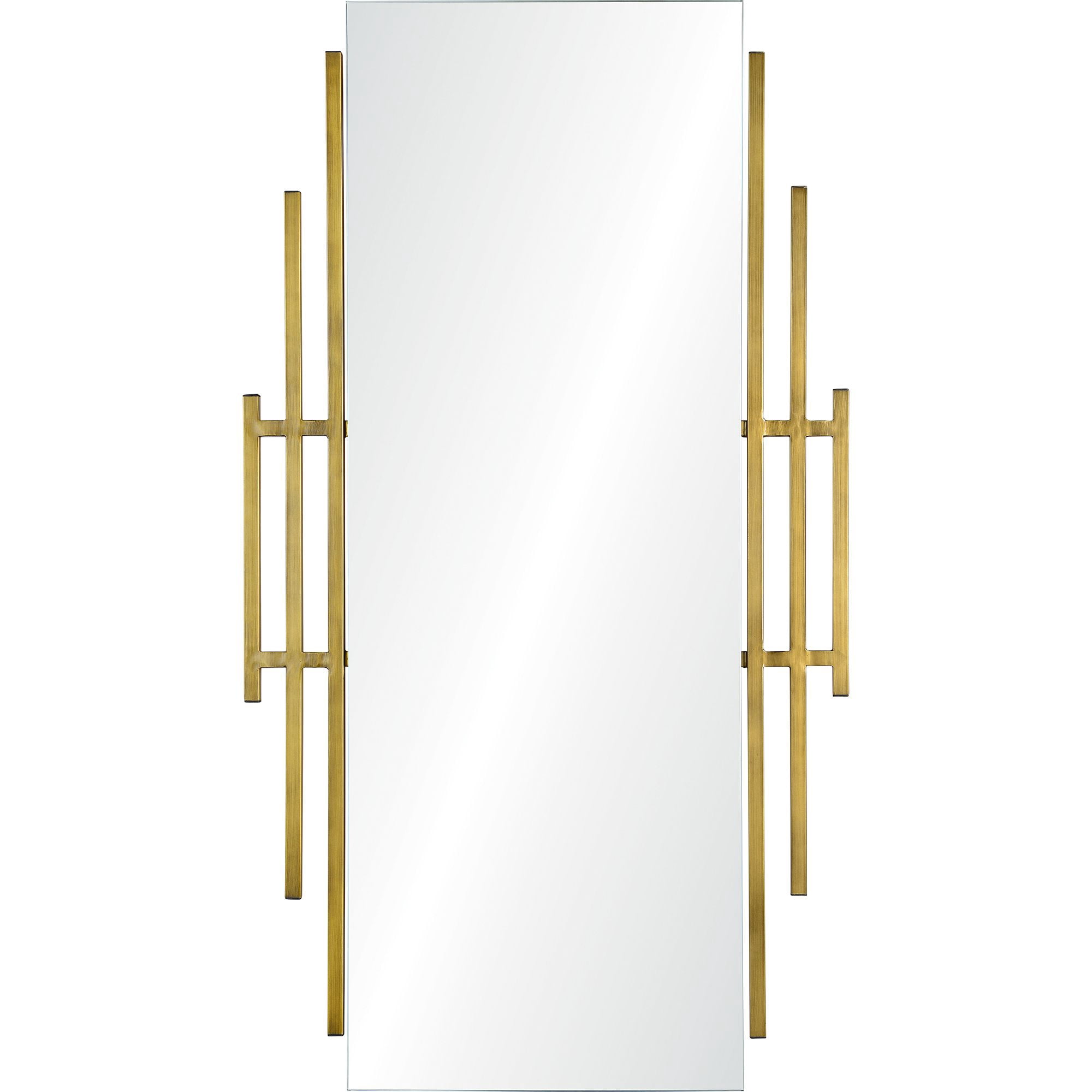 Signature Home Collection 53.25" Antique Brass Finished Unframed Wall ...