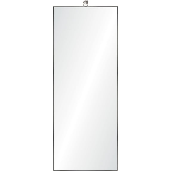 Signature Home Collection 60" Silver Ornamental Circle Full Length ...