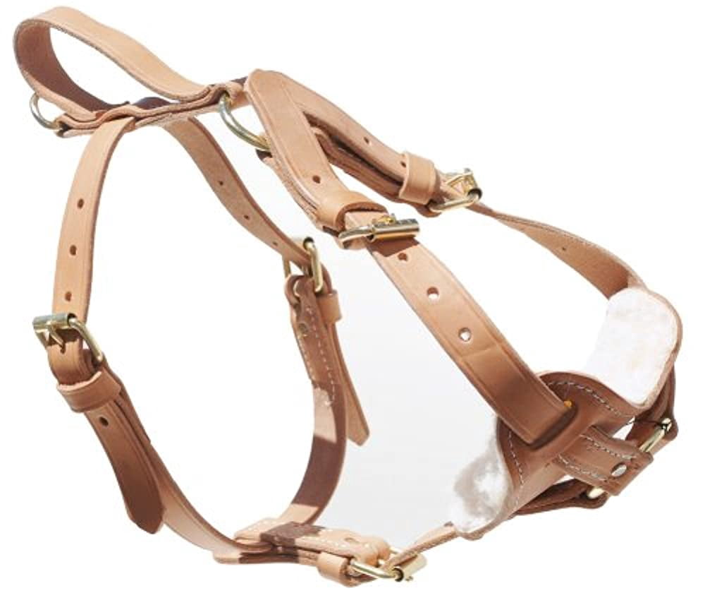 Signature K9 Leather Tracking Harness - Walmart.com