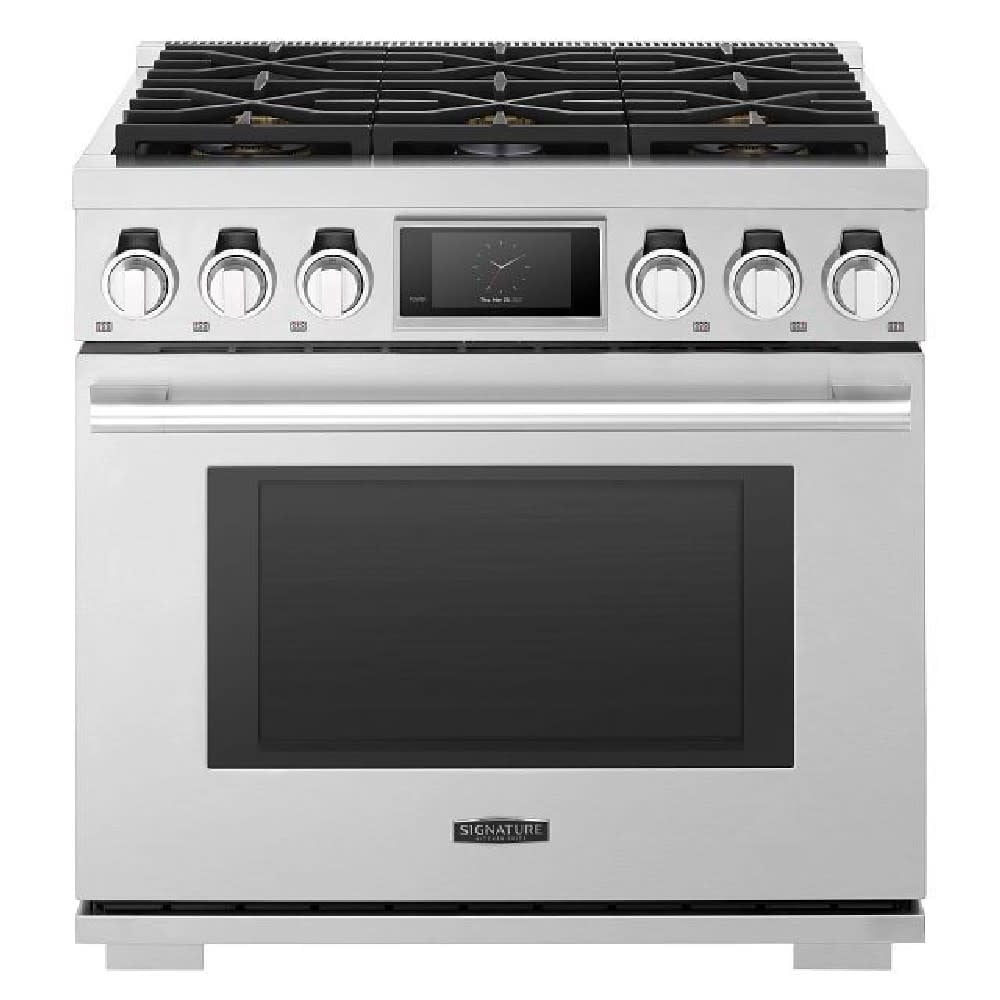 Signature Kitchen Suite Sksdr360 36" Wide 6.3 Cu. Ft. Free Standing ...