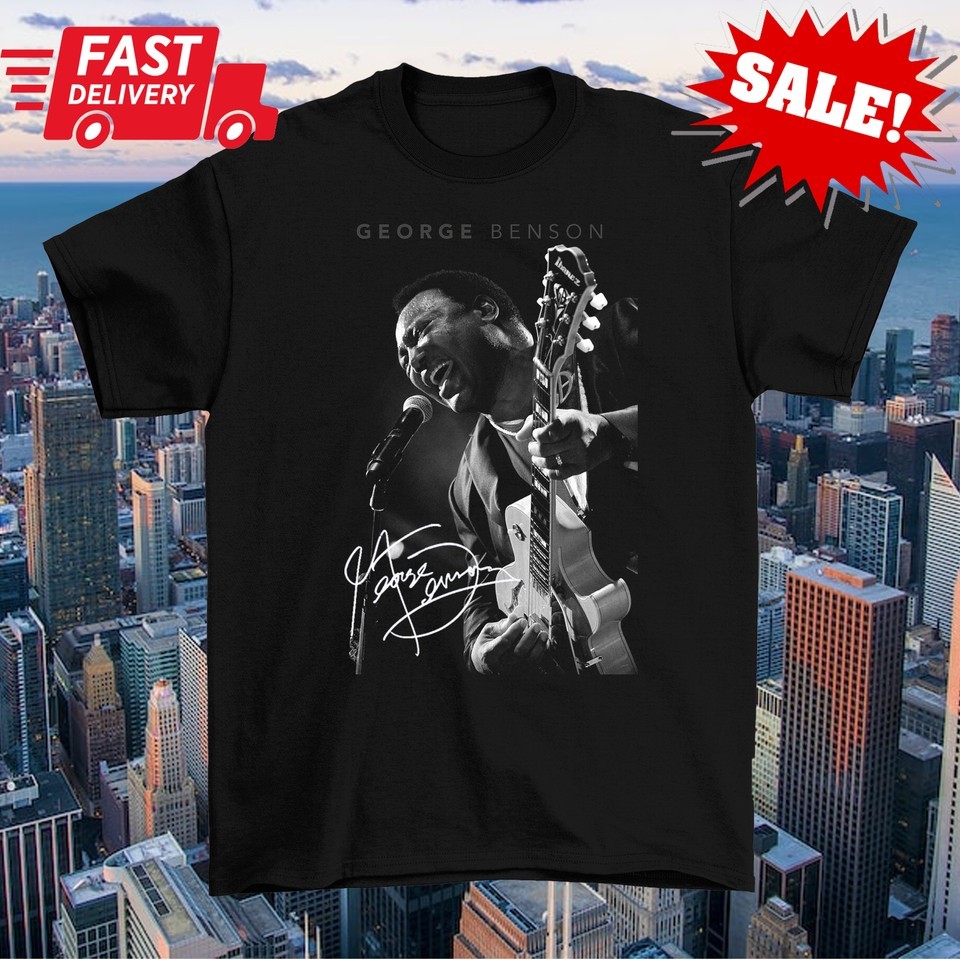 Signature Live George Benson Shirt Short Sleeve Black Unisex S-2345XL ...