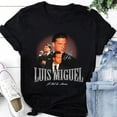 Signature Luis Miguel Shirt, Graphic Luis Miguel Tour 2024 Shirt, Luis ...