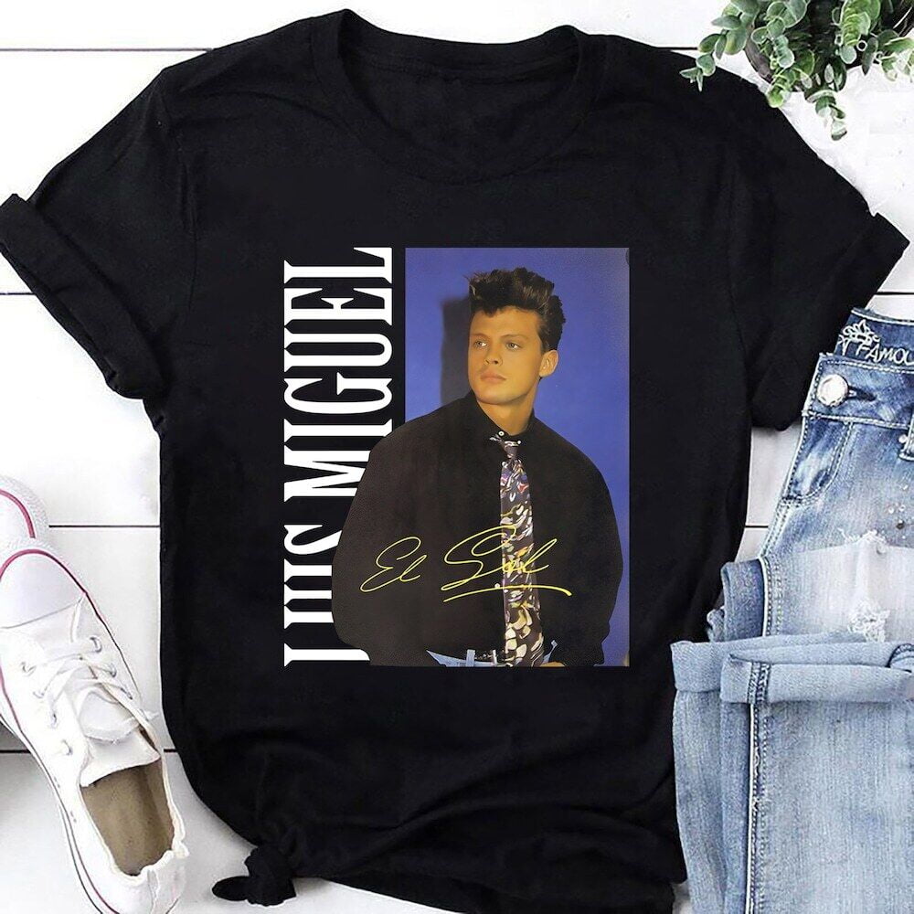 Signature Luis Miguel Vintage Shirt, Graphic Luis Miguel Tour 2023 ...
