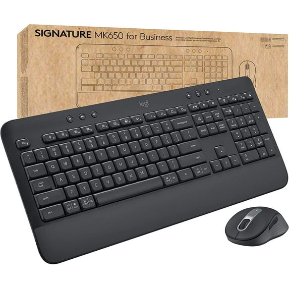 Signature MK650 Combo for Business, Wireless Mouse and Keyboard, Logi ...