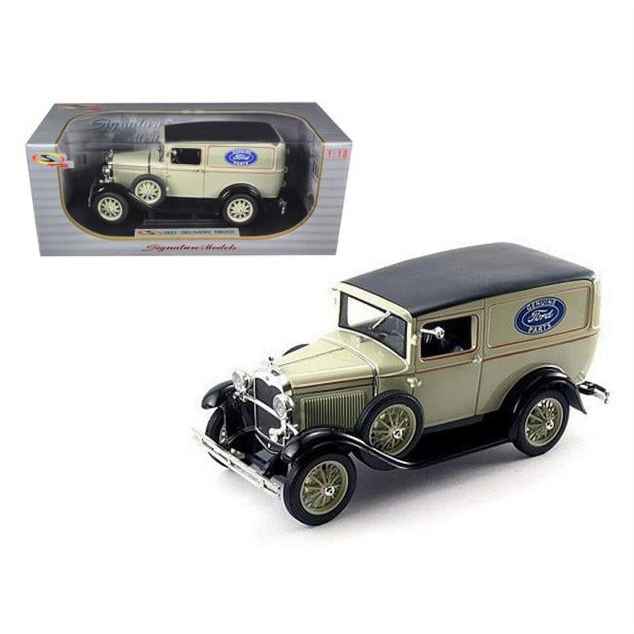 1931 Ford Model A Panel Delivery Truck 1/18 Diecast Model Car by ...