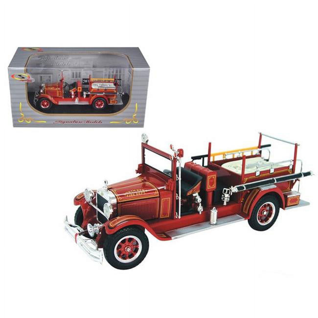 Signature Models 1928 Studebaker Fire Engine 1-32 Diecast Model Car ...