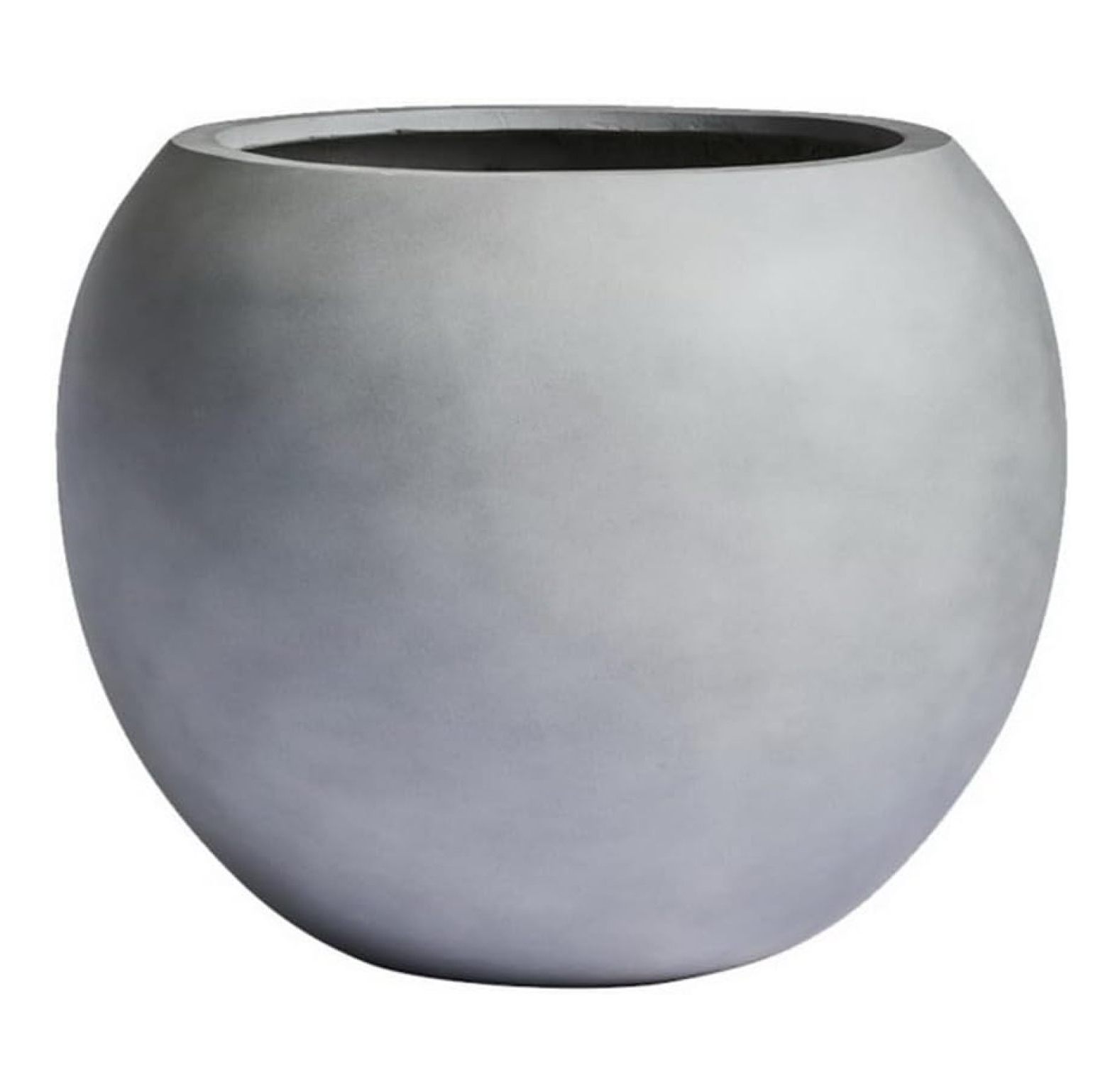 Signature Mount Sherman 1-piece Fiberstone Planter for Indoor/Outdoor ...