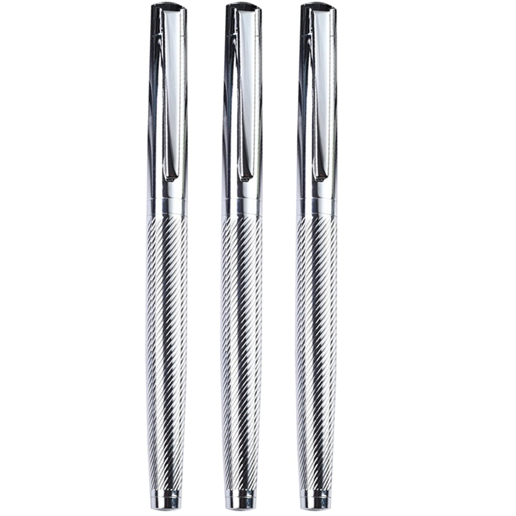 Signature Pen Rollerball Pens, Quick-Drying Liquid Ink 0.5mm Fine Point ...
