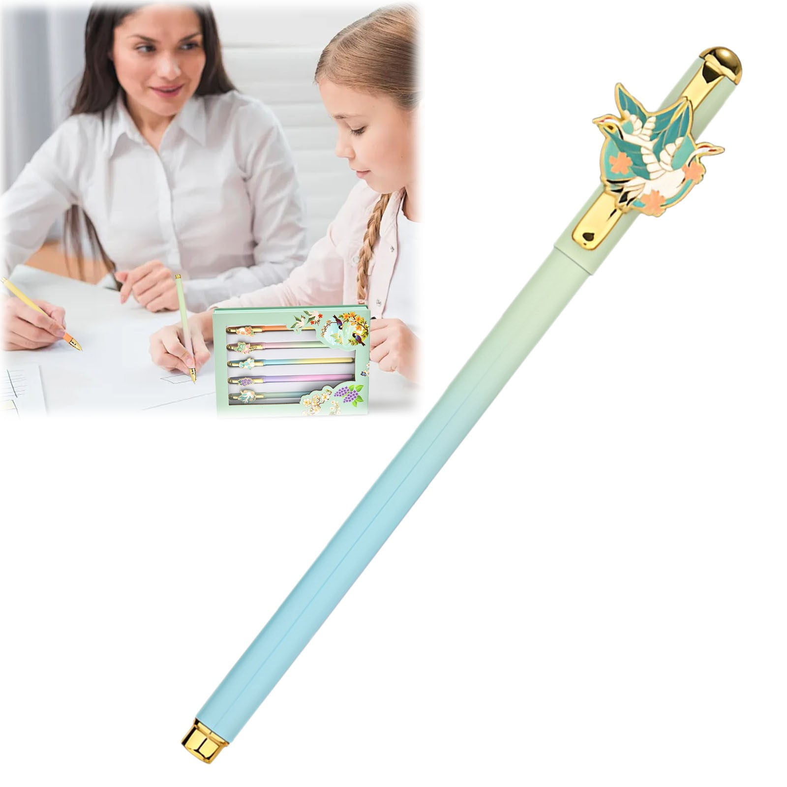 Signature Pens, Flower God Ballpoint Pen - Exquisite Museum Design ...