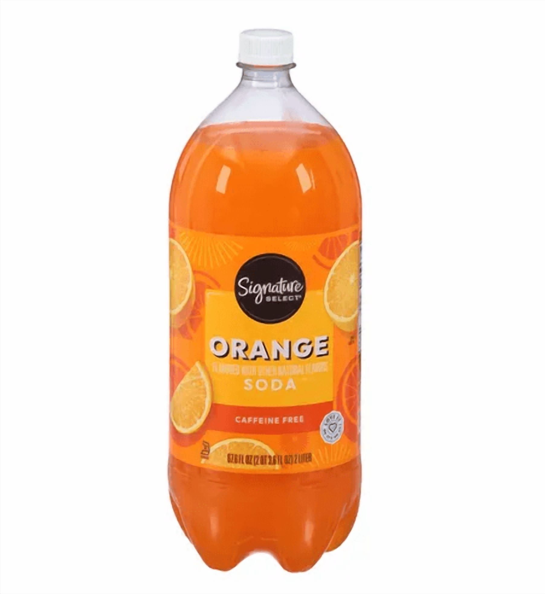 Signature S Orange Flavored Soda Caffeine-Free 2 L - Walmart.com