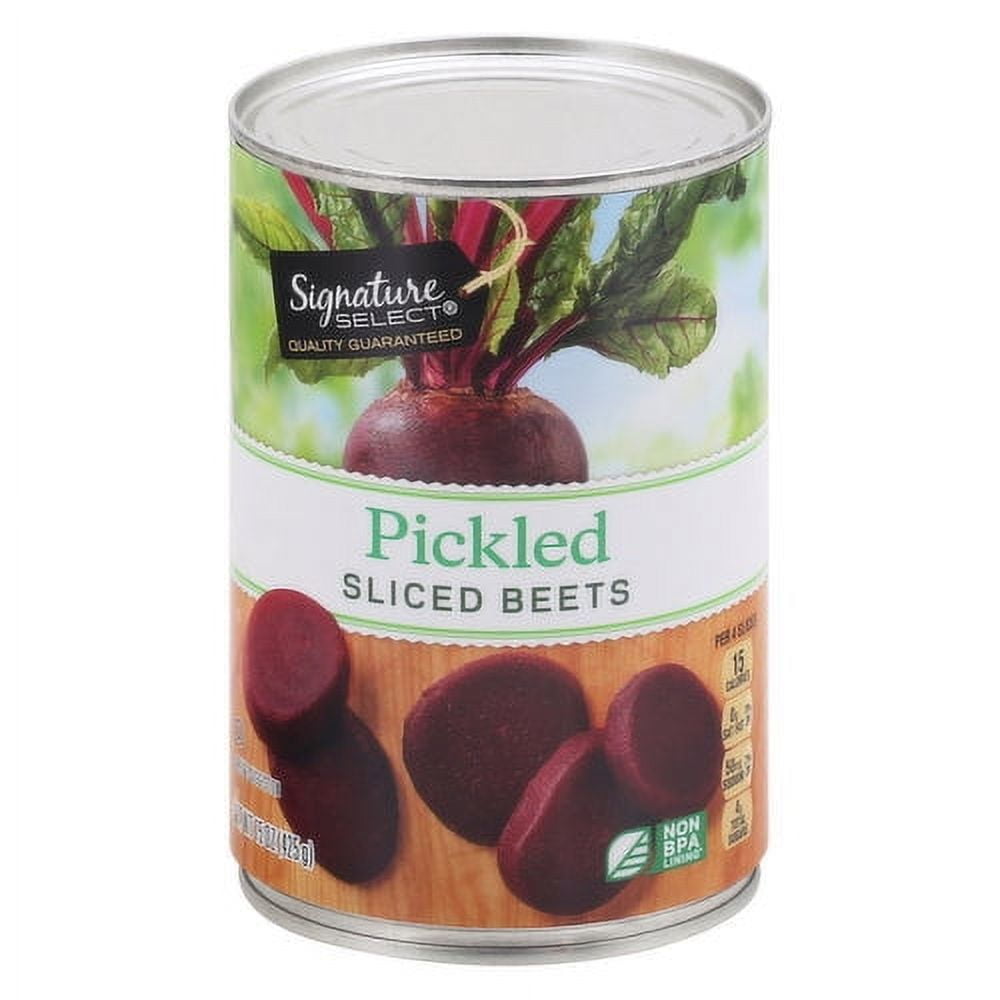 Signature SELECT Beets Sliced Pickle Can 15 oz Package May Vary ...