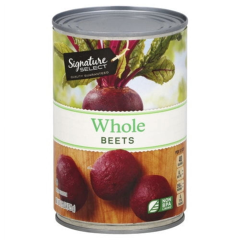 Signature SELECT Beets Whole Can 15 oz Package May Vary - Walmart.com