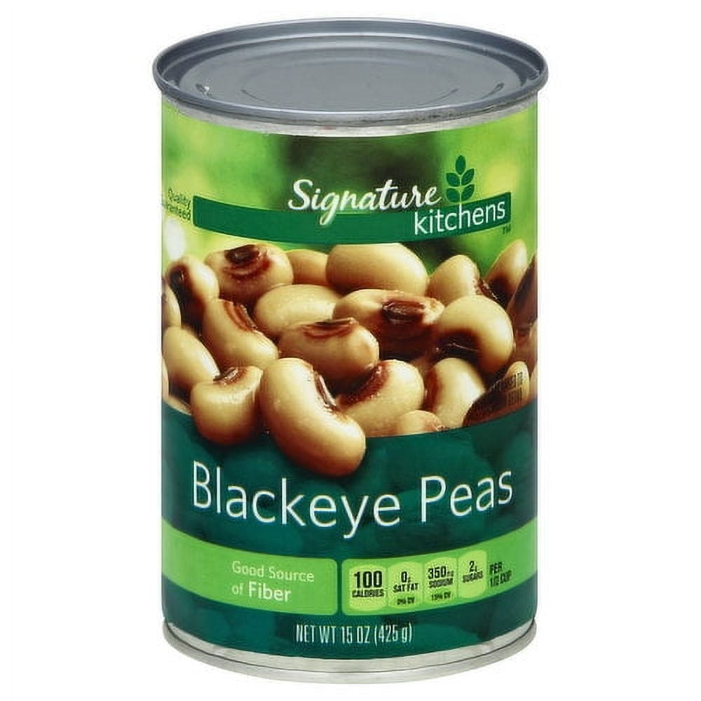 Signature SELECT Black Eyed Beans 15 oz Package May Vary - Walmart.com