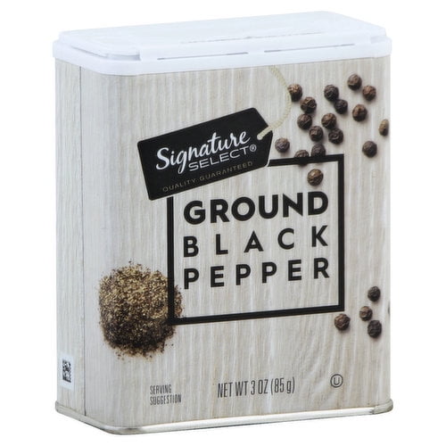 Signature SELECT Black Pepper Ground - Walmart.com