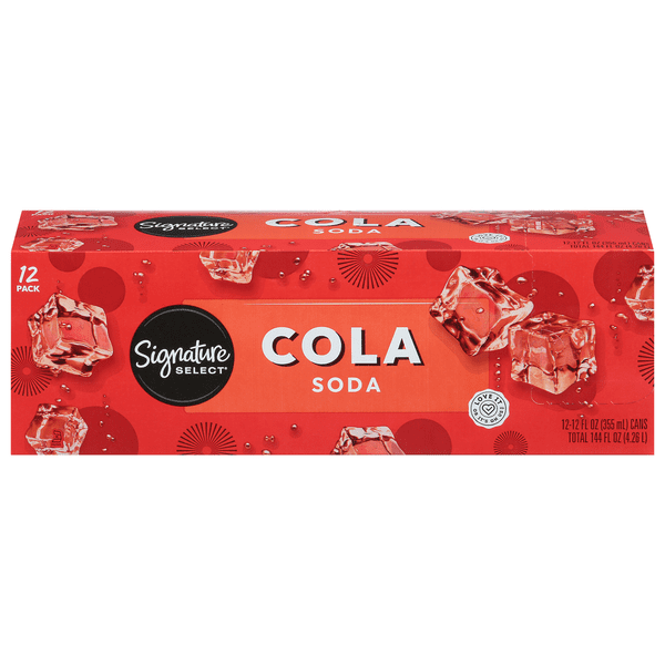 Signature SELECT Cola Soda - 12 Pack (12 fl oz Cans) - Walmart.com