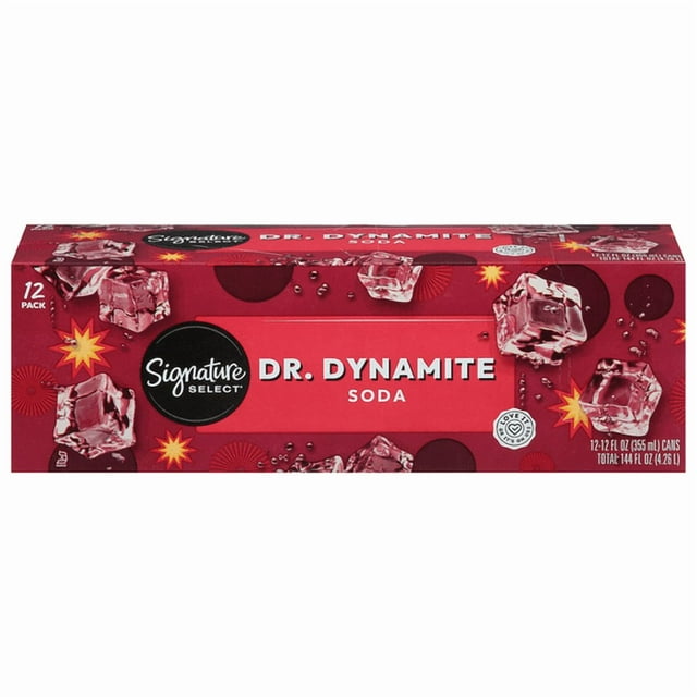 Signature SELECT Dr. Dynamite Soda - 12 Pack (12 fl oz Cans) - Walmart ...