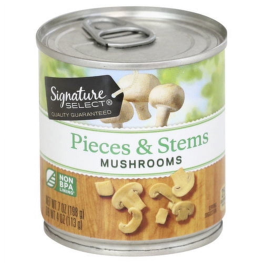 Signature SELECT Mushrooms Pieces & Stems - Walmart.com