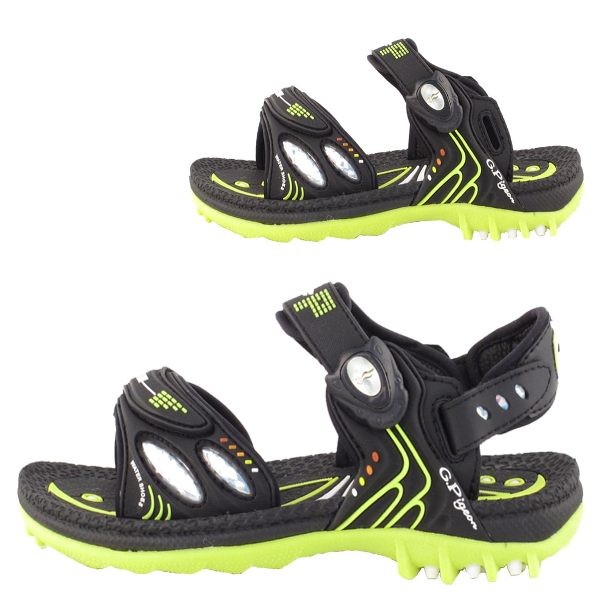 Signature Sandals for Boys: SNAP LOCK Closue, Waterproof, Slip ...