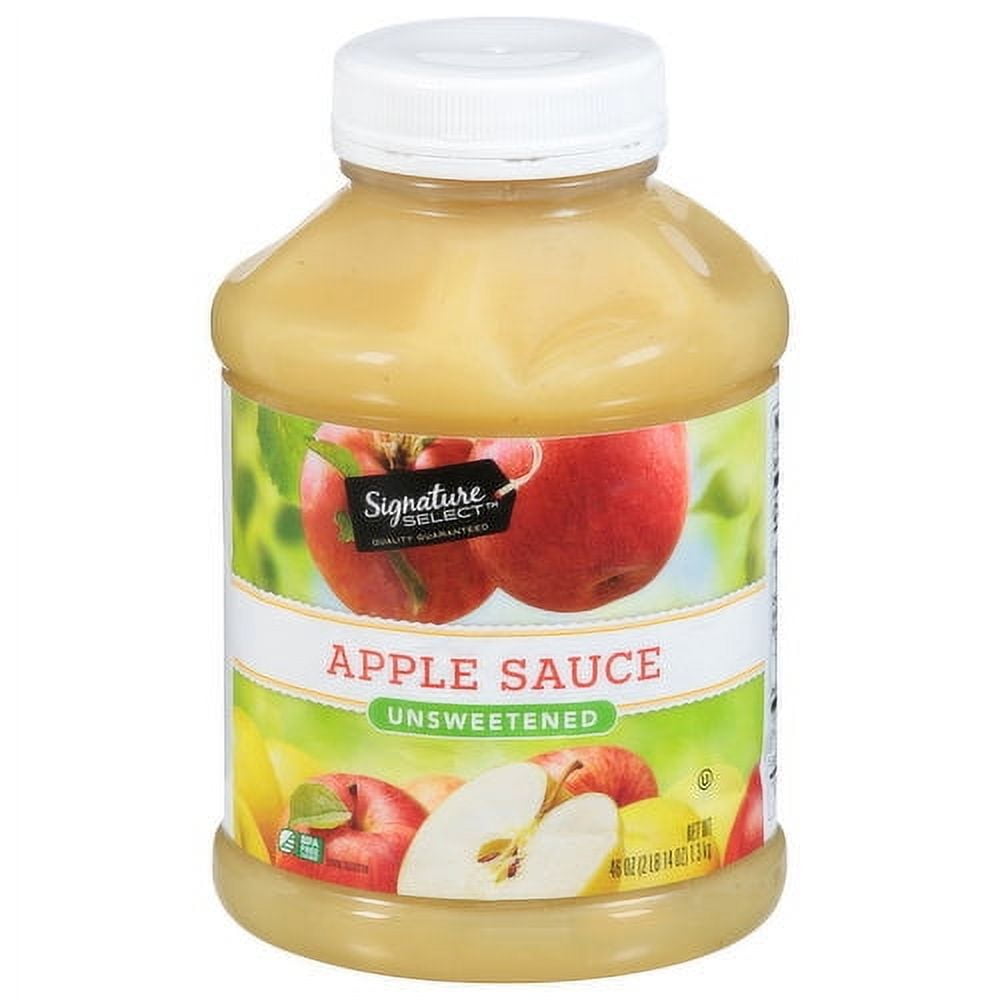 Signature Select Applesauce Unsweetened - Walmart.com