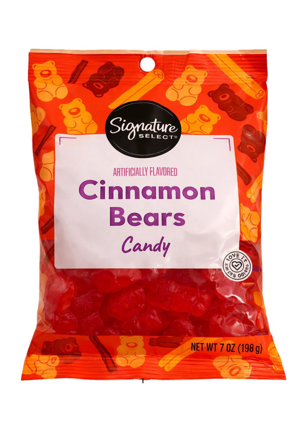 Signature Select Cinnamon Bears Gummies Candy, 7 oz Bag - Walmart.com