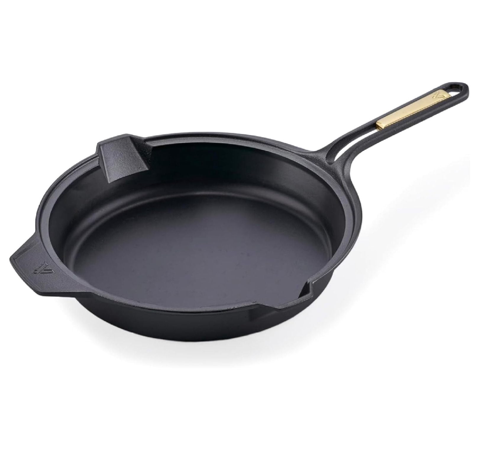 Signature Series 10-Inch Cast Iron Skillet, Preseasoned Soft-Finish ...